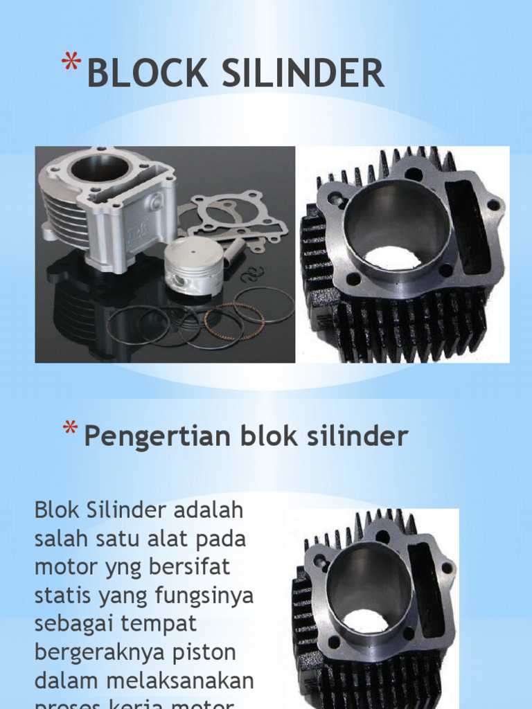 Block Silinder | PDF