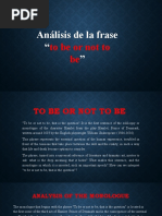 Hamlet's Soliloquy: To Be or Not to Be | PDF | Hamlet
