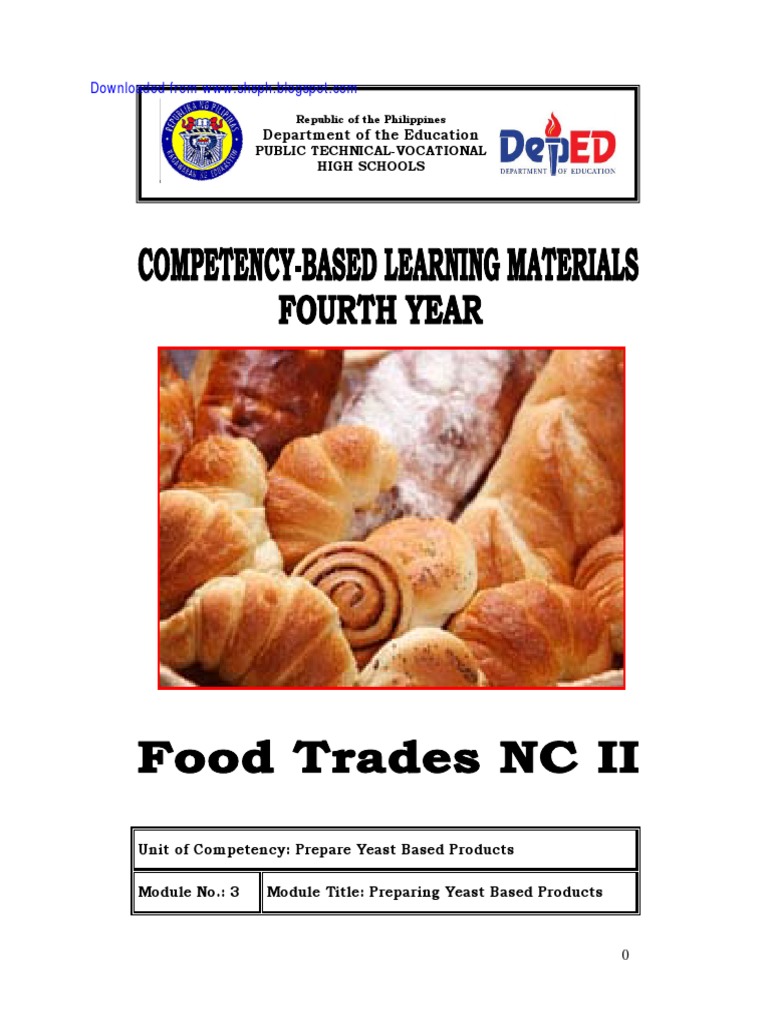 BPP Module 3 | PDF | Dough | Baker's Yeast