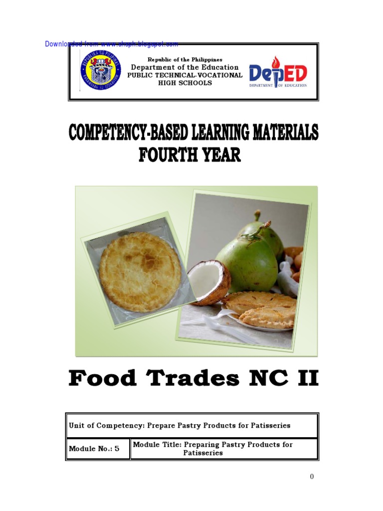 BPP Module 5 | PDF | Dough | Baking