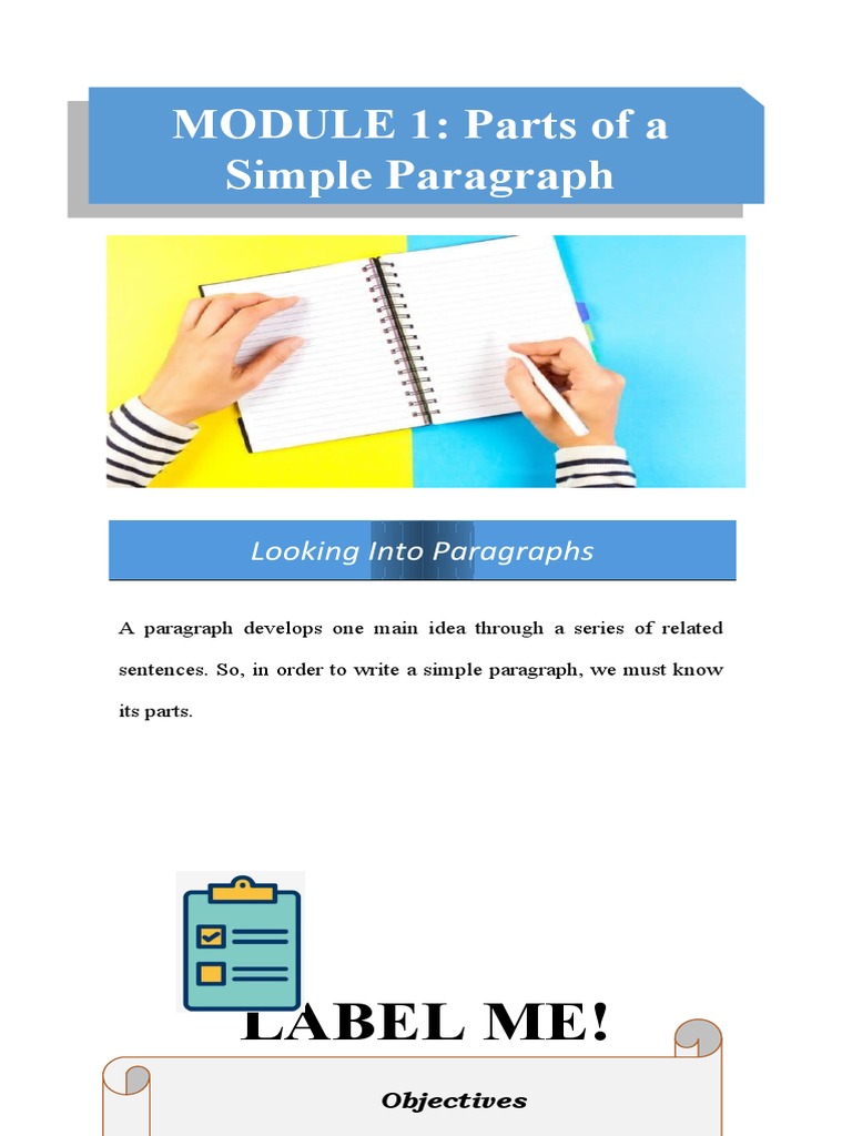 Understanding Simple Paragraph Structure | PDF | Paragraph