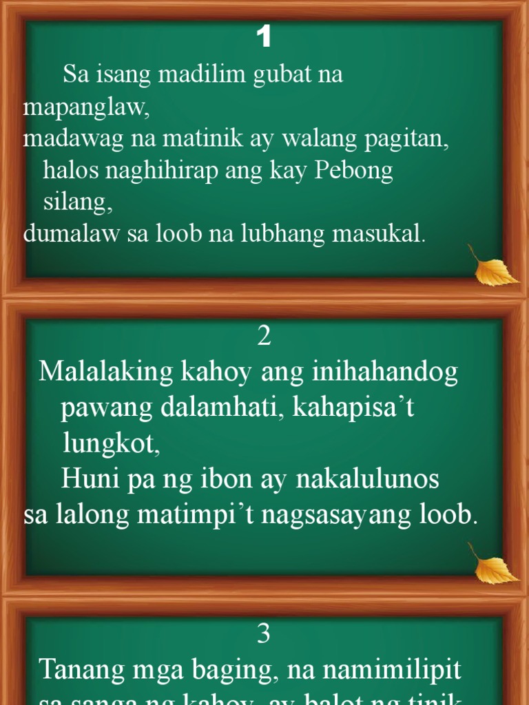 SAKNONG 1-25 Florante at Laura | PDF