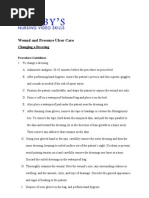 Mesalt Dressing Application Guide | PDF | Wound | Clinical Medicine