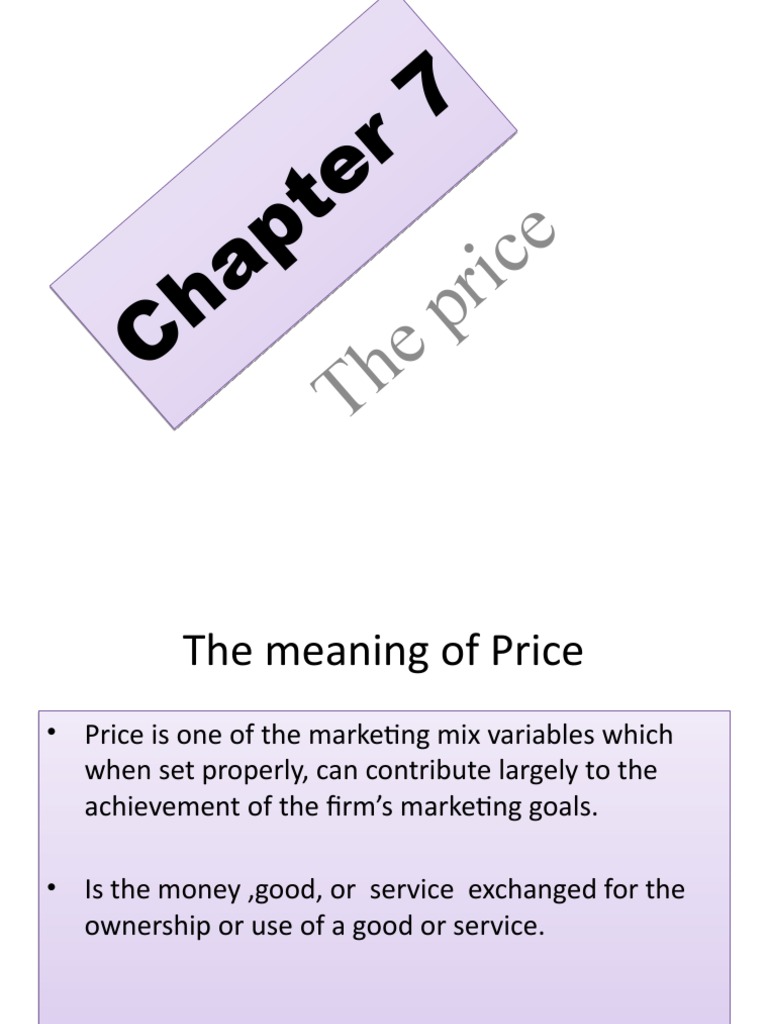 The Price | PDF | Pricing | Discounts And Allowances
