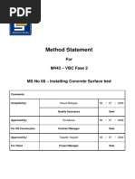 Construction Method Statement: Concrete Works | PDF | Concrete ...