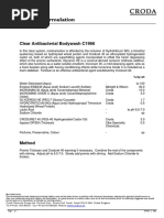Tween™ 80 Technical Data Sheet | PDF | Cosmetics | Emulsion