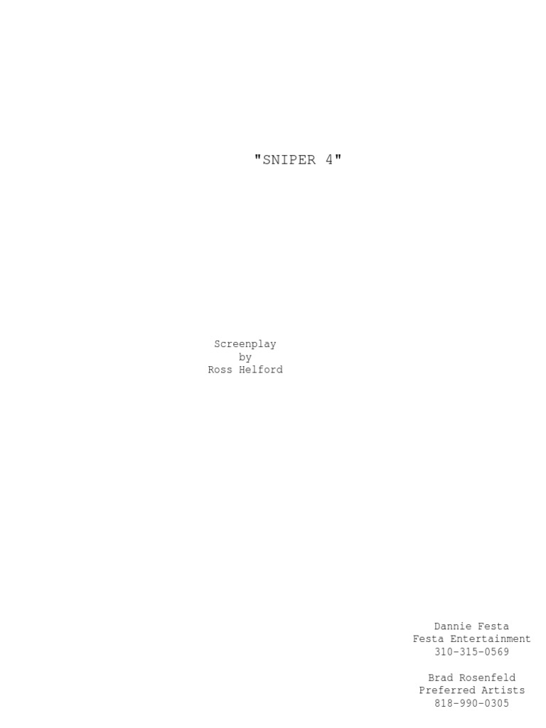 Sniper 4 PDF | PDF | Telescopic Sight | Sniper