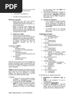 Property Paras Reviewer-Castillo | PDF | Property | Ownership