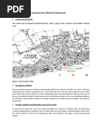 Method Statement Temporary Access Road | PDF | Road | Traffic