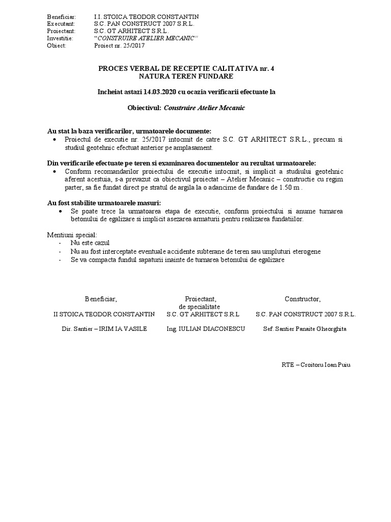 4.natura Teren Fundare | PDF