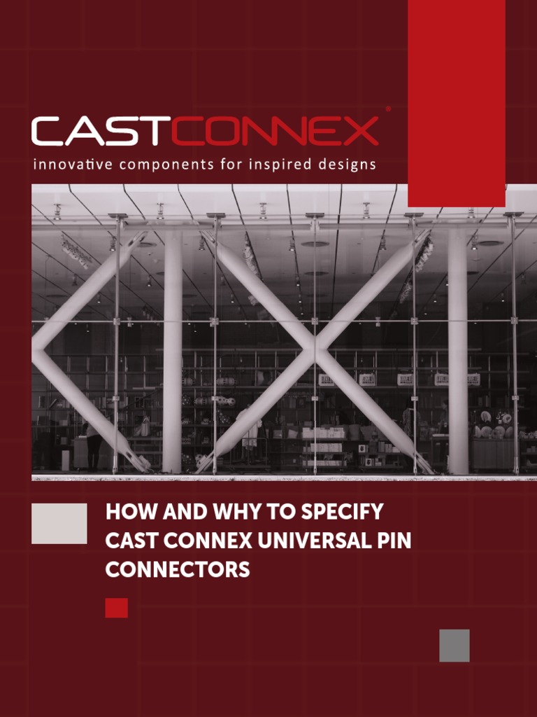 How and Why To Specify Cast Connex Universal Pin Connectors | PDF ...
