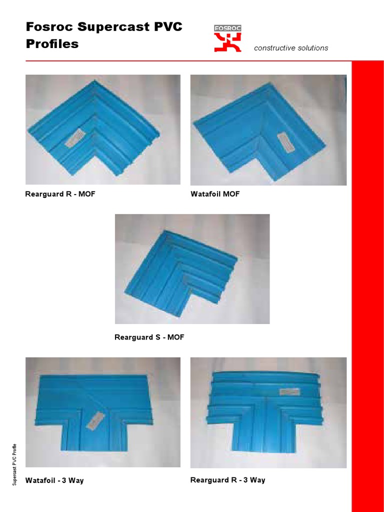 PVC Profiles for Construction Pros | PDF | Technology & Engineering