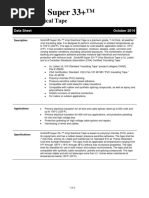 3M Electrical Tape Specifications Chart | PDF | Polyvinyl Chloride ...