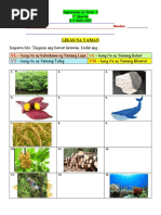 Mga Simbolo Sa Mapa - Worksheet | PDF