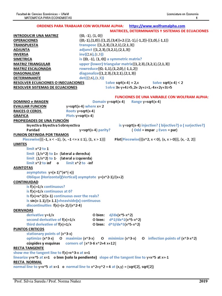 Wolfram Alpha TP0 | PDF | Matemática Elemental | Álgebra