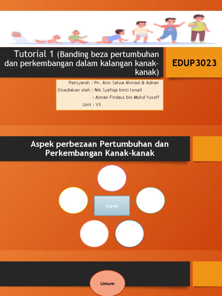 Tutorial 1 (Banding Beza Pertumbuhan Dan Perkembangan) | PDF