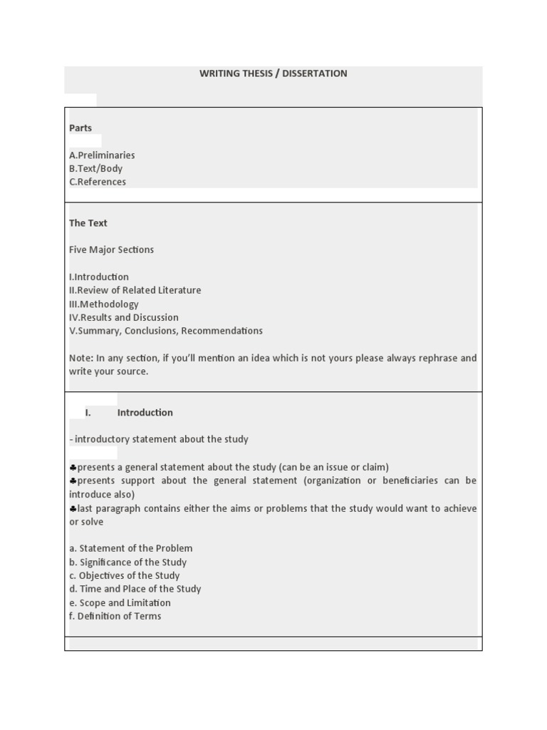 Writing Thesis / Dissertation | PDF | Sampling (Statistics) | Inquiry