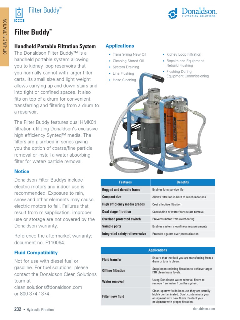Filter Buddy: Handheld Portable Filtration System | Download Free PDF ...