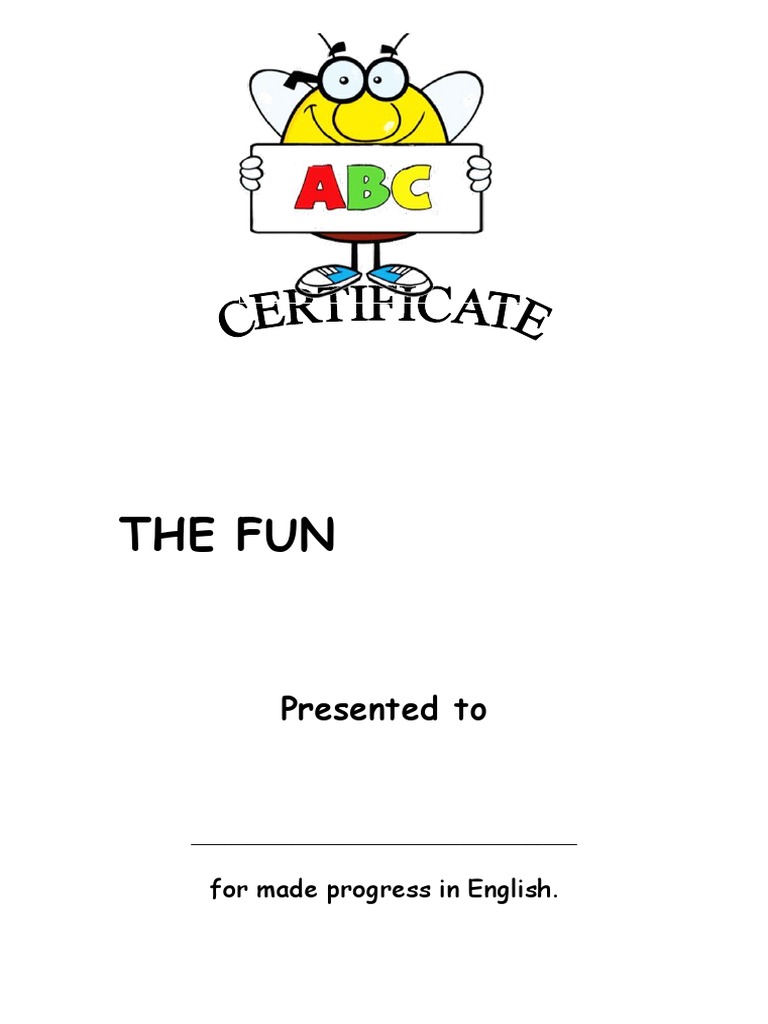 Abc Certicicate Original | PDF
