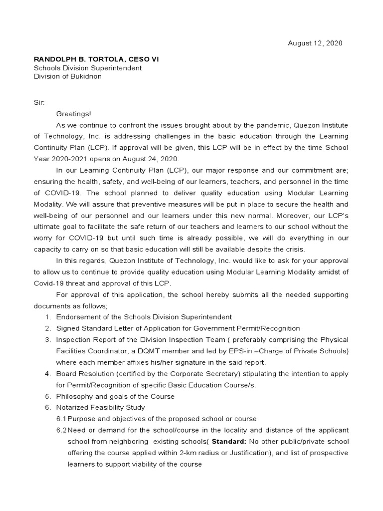 Randolph B. Tortola, Ceso Vi | PDF | Schools | Teachers