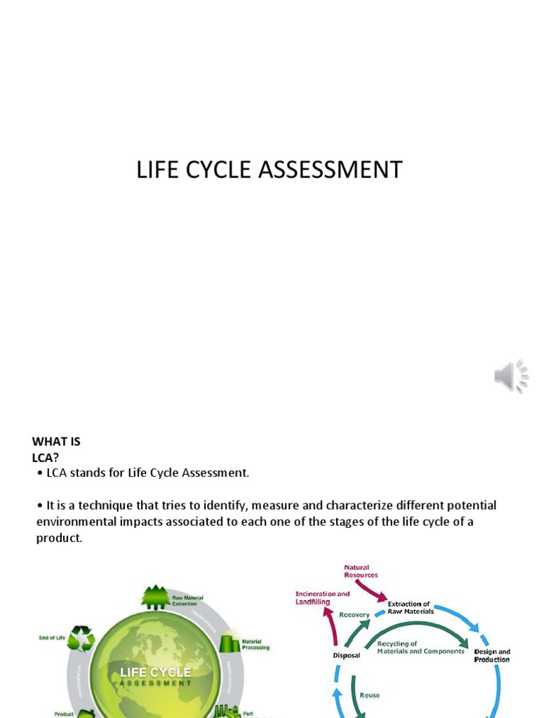 Life Cycle Assesment PDF | PDF | Life Cycle Assessment | Environmental ...