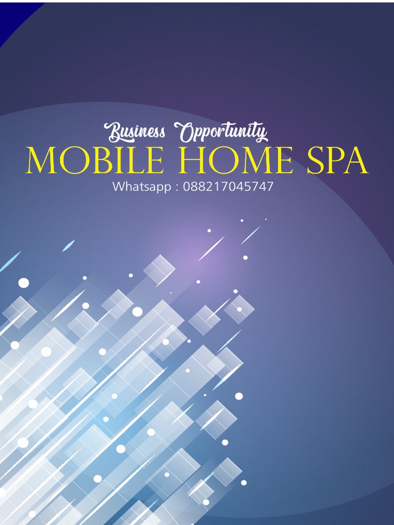 Peluang Usaha Mobile Home Spa | PDF