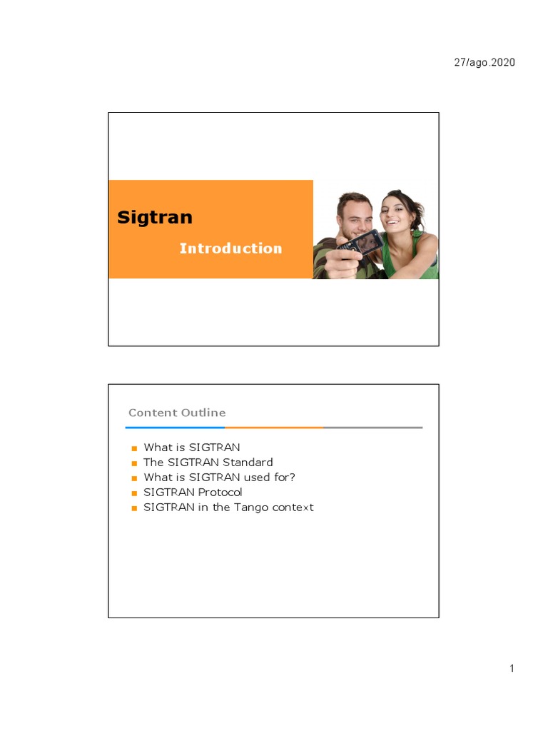 Sigtran 01 Introduction 2 Per Page Pdf Internet Protocols Computer Networking
