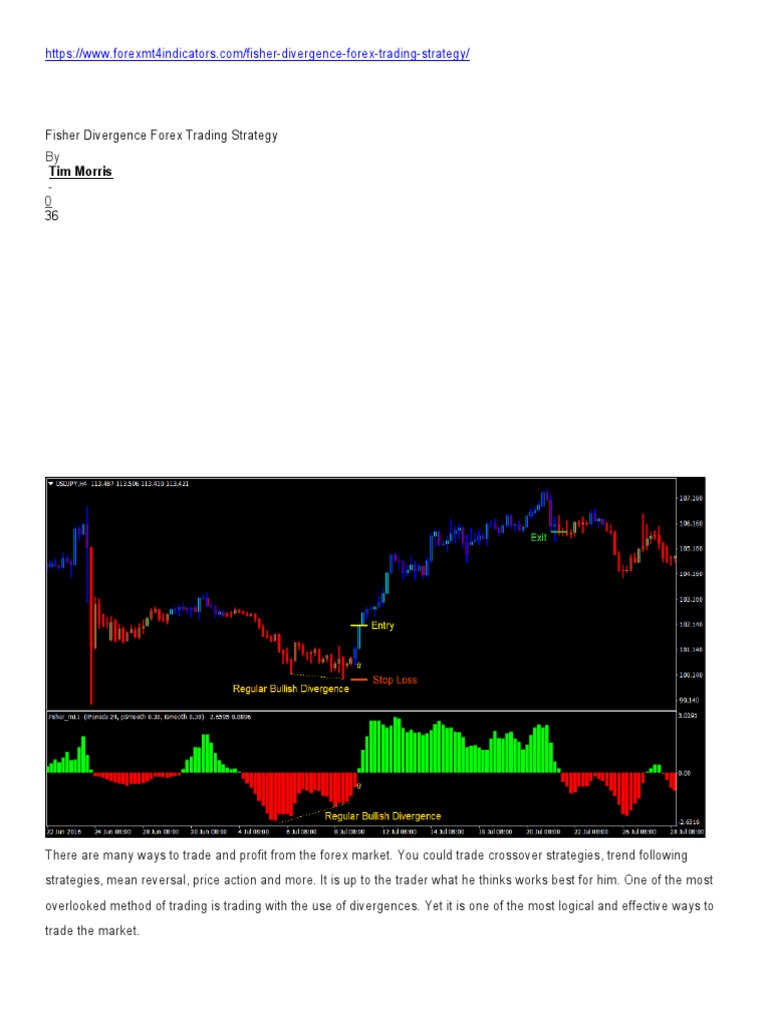 Fisher Divergence Trading Strategy Guide | PDF | Market Trend ...