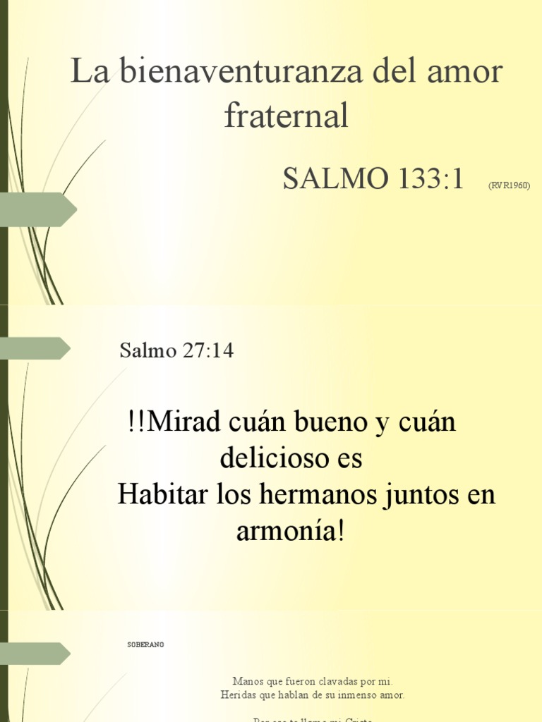 Salmo 133 | PDF | Salmos | Cristo (título)
