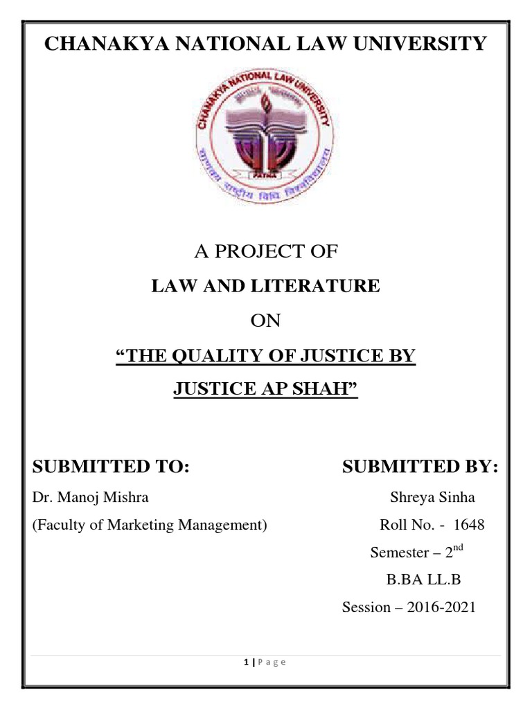 Law and Literature | PDF | Supreme Court Of India | Public Law