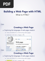 Building A Web Page With HTML: Using Codepen | PDF