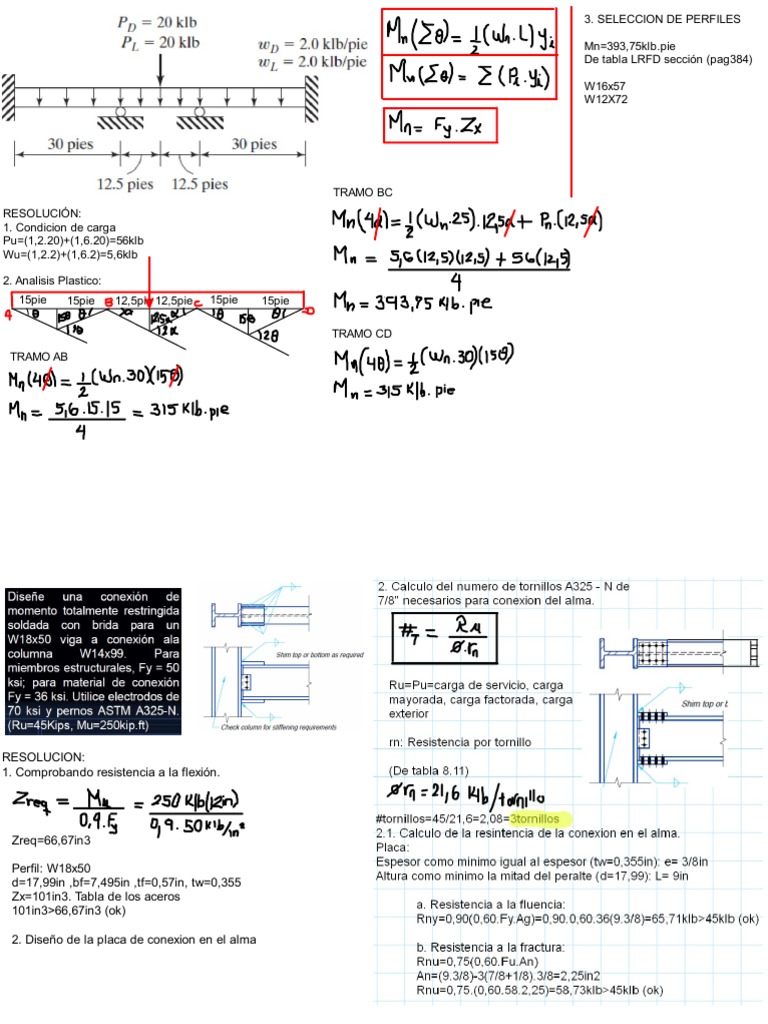 Repaso Exa Final Ejercicio Resuelto | PDF | Ingeniería mecánica | Materiales