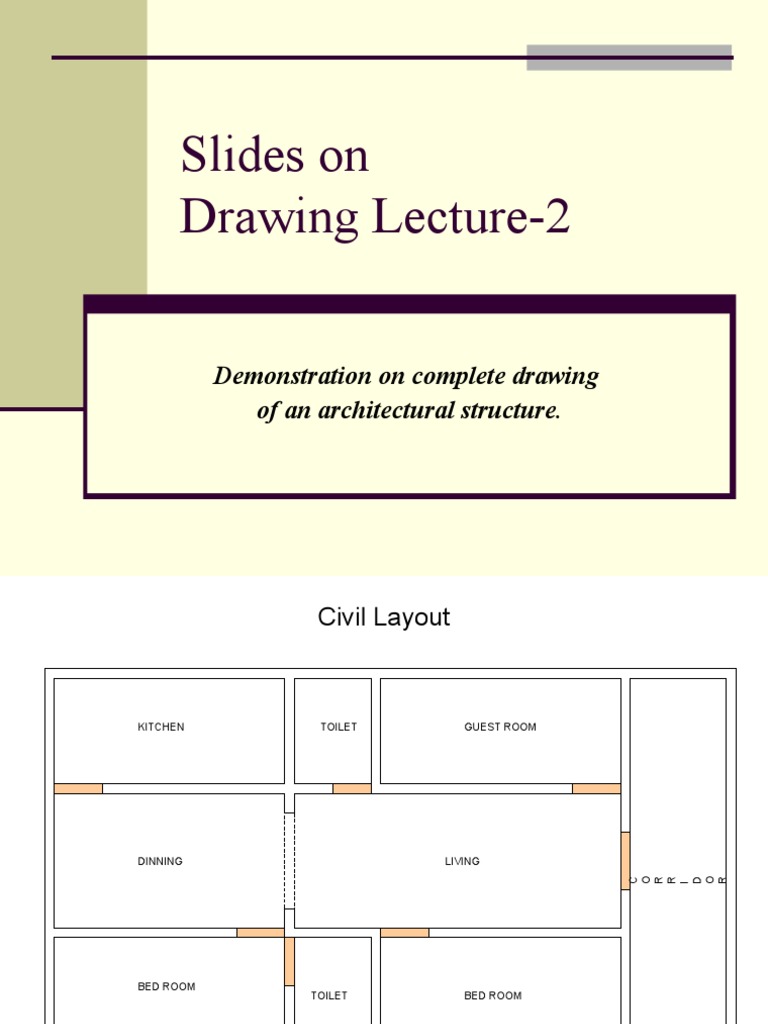Architectural Drawing Lecture: A Detailed Layout and Wiring ...