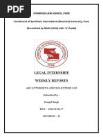 Law Internship Report: 28 Days at Court | PDF | Advocate | Judge