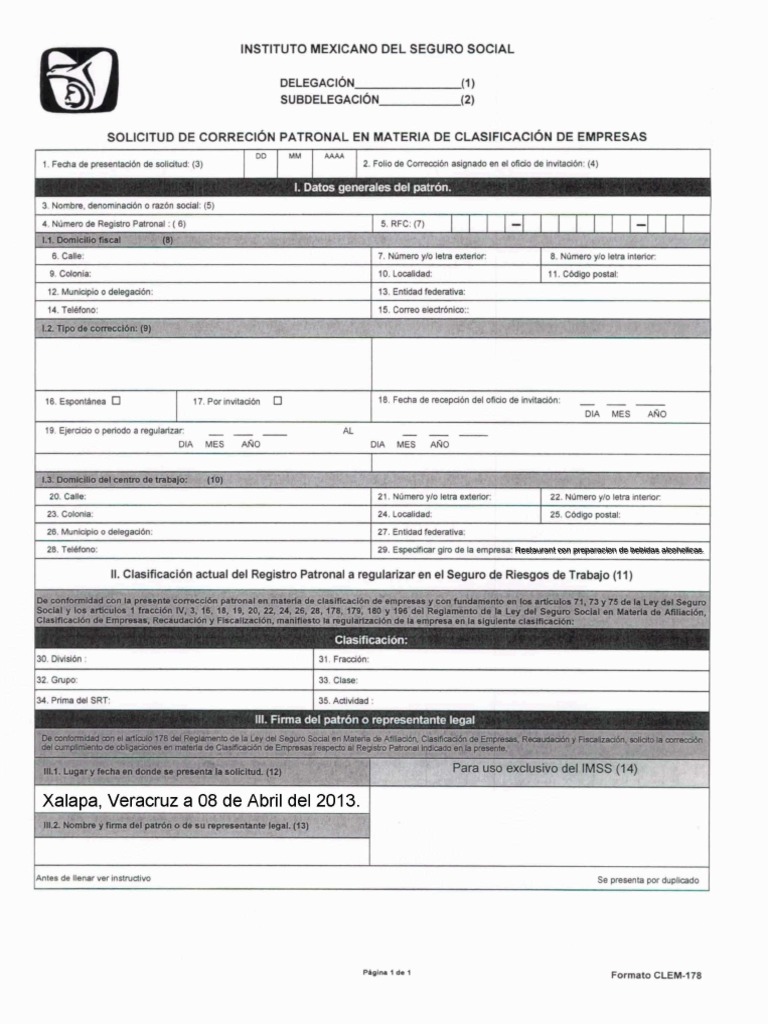 CLEM-178 Editable | PDF