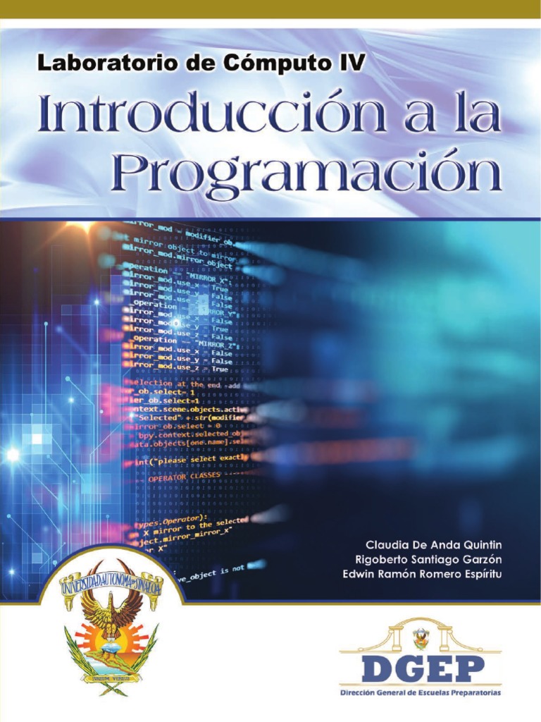 Introduccion A La Programacion - UAS - Ebook PDF | PDF | Algoritmos | Tipo de datos