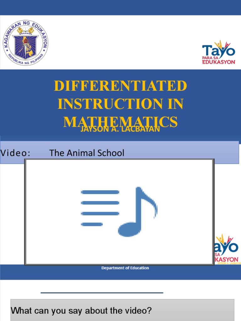 Differentiated Math Instruction Guide | PDF | Differentiated ...