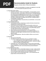 Sample Letter of Recommendation FM Residency Program 1 | PDF | Career ...