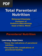 ASPEN TPN Dosing Guidelines Summary | PDF | Nutrients | Clinical Medicine