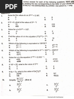 MSTE Civil Engineering Math Problems | PDF | Area | Triangle