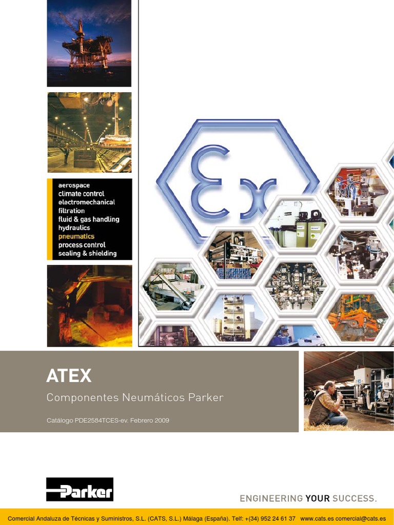 Catalogo - ATEX - Pneumatic Components-ES - PARKER PDF | PDF | Química ...