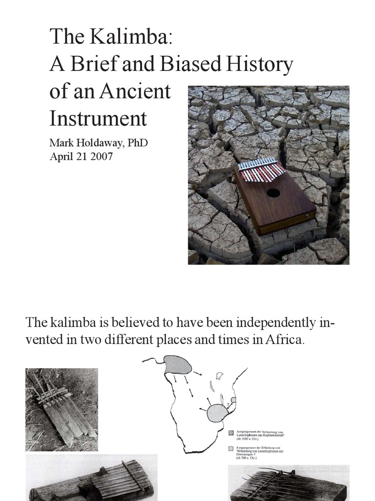 The Kalimba: A Brief and Biased History of An Ancient Instrument | PDF ...