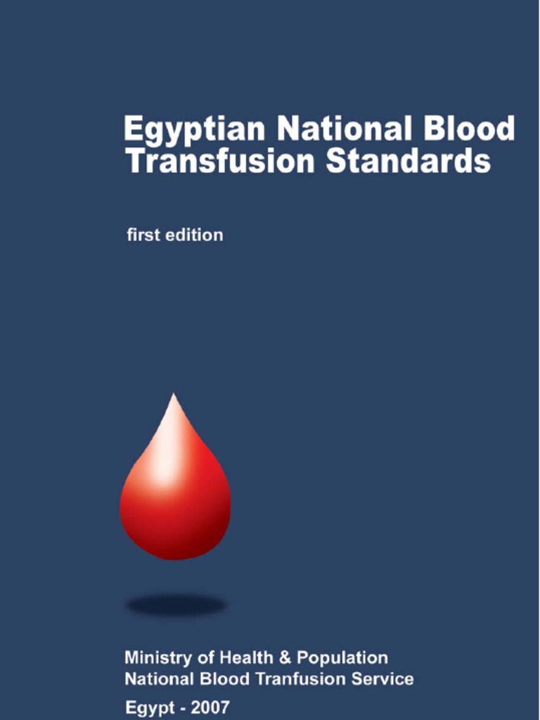 Egyptian National Blood Transfusion Standards 2007 PDF | PDF | Blood ...