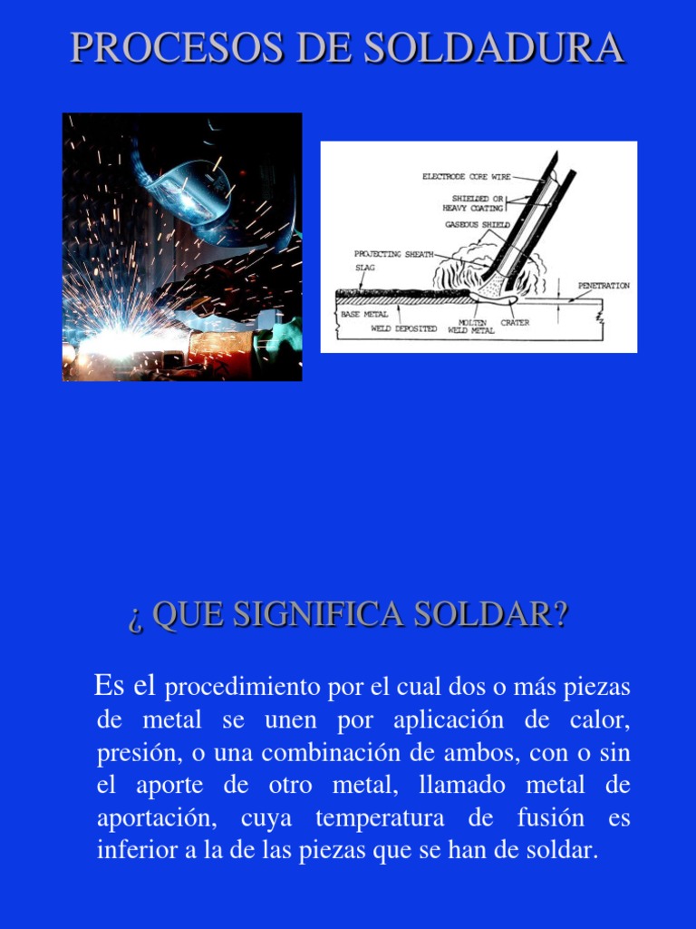 Procesos de Soldadura | PDF | Soldadura | Construcción
