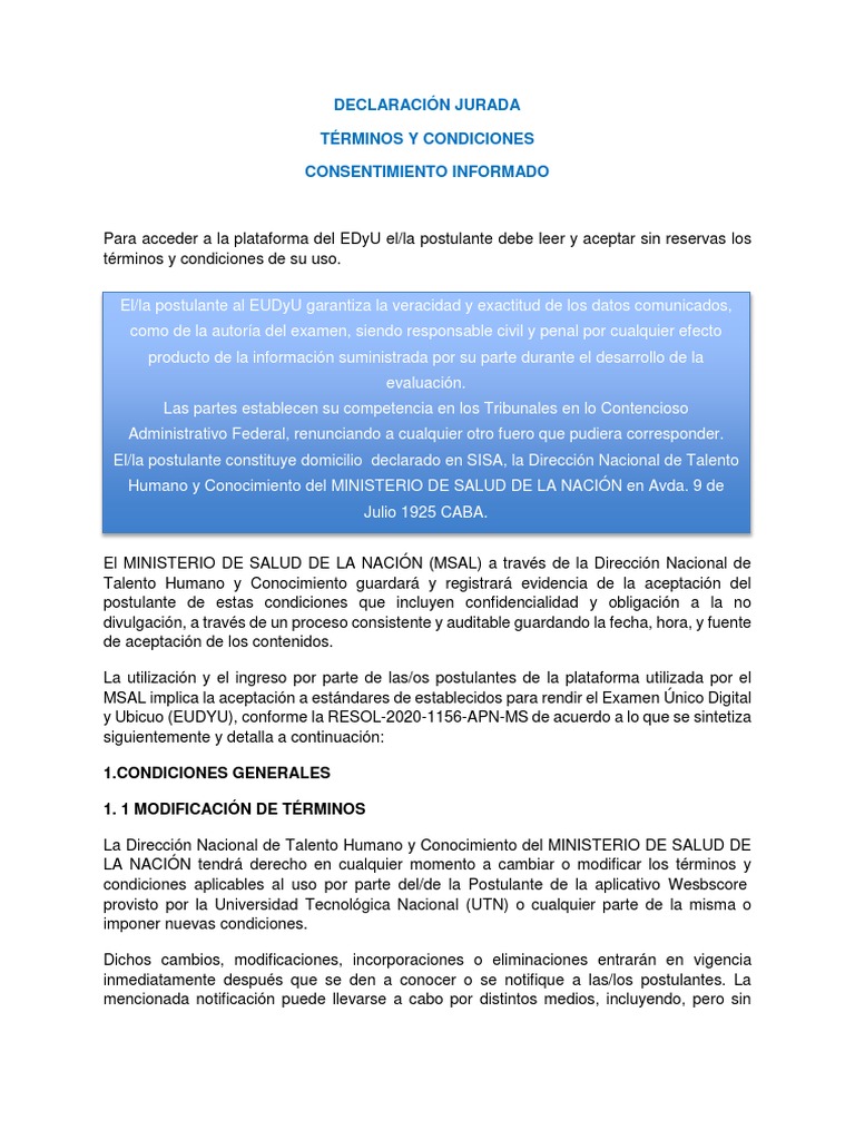 Tyc Examen Unico | PDF | Prueba (evaluación) | Contraseña