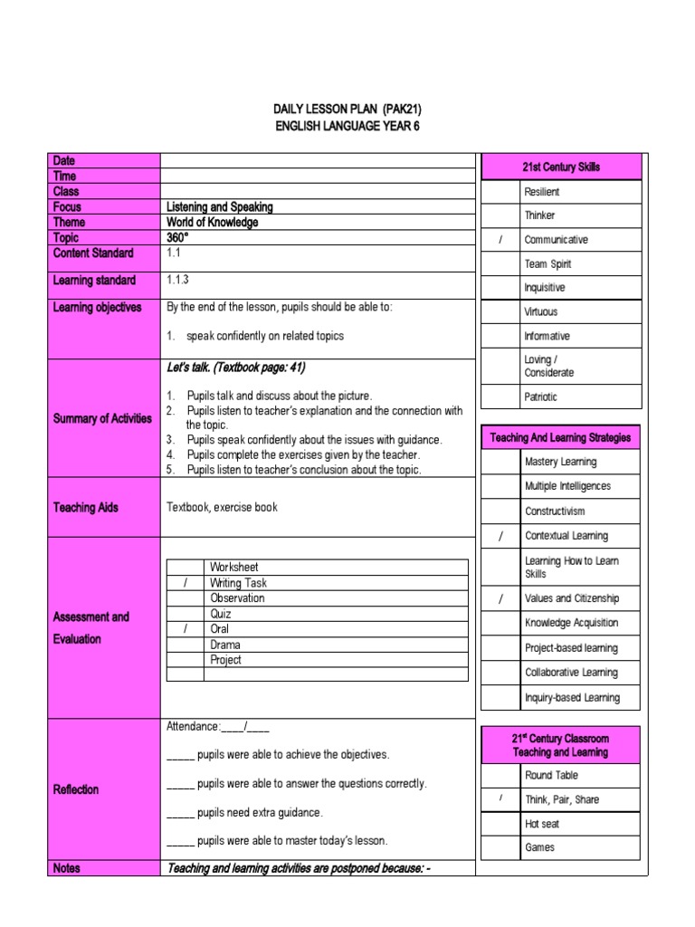 Let's Talk. (Textbook Page: 41) | PDF | Inquiry Based Learning ...