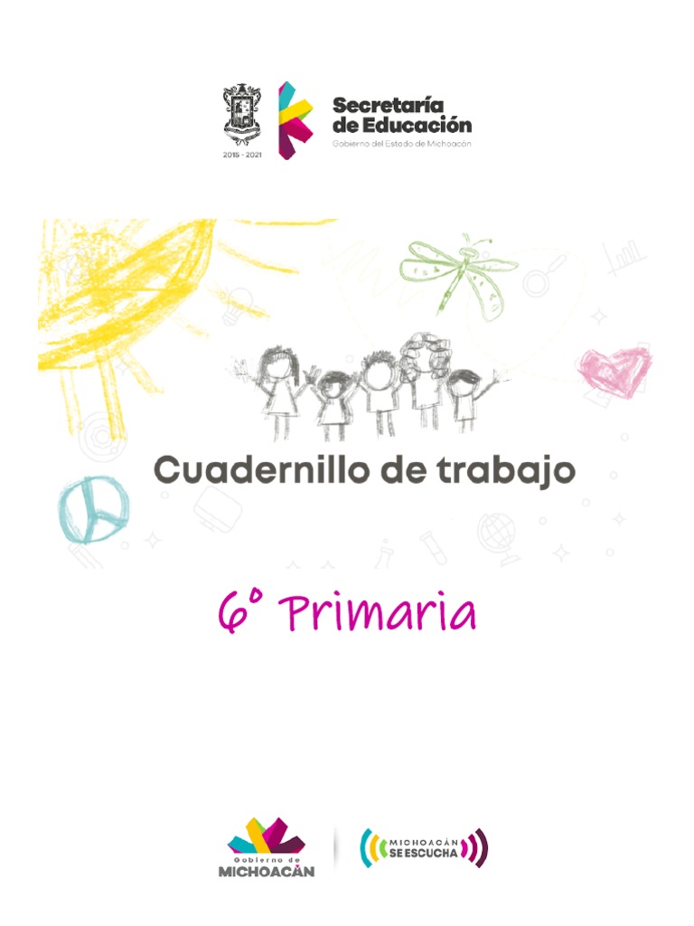 Cuadernillo de Trabajo. 6° Primaria | PDF | Educación primaria | Mapa