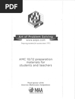 AMC 10 Problems and Solutions | PDF | Rectangle | Numbers