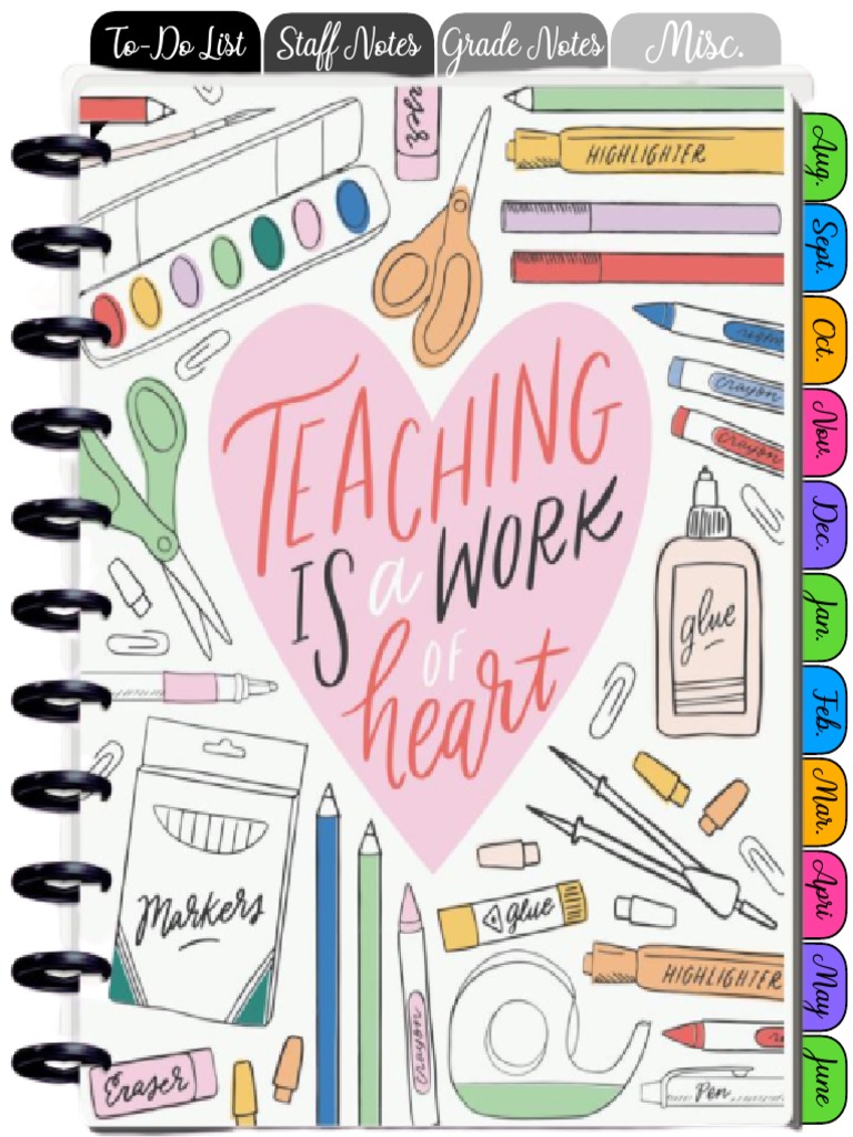 Teacher Planner 2020-2021 | PDF