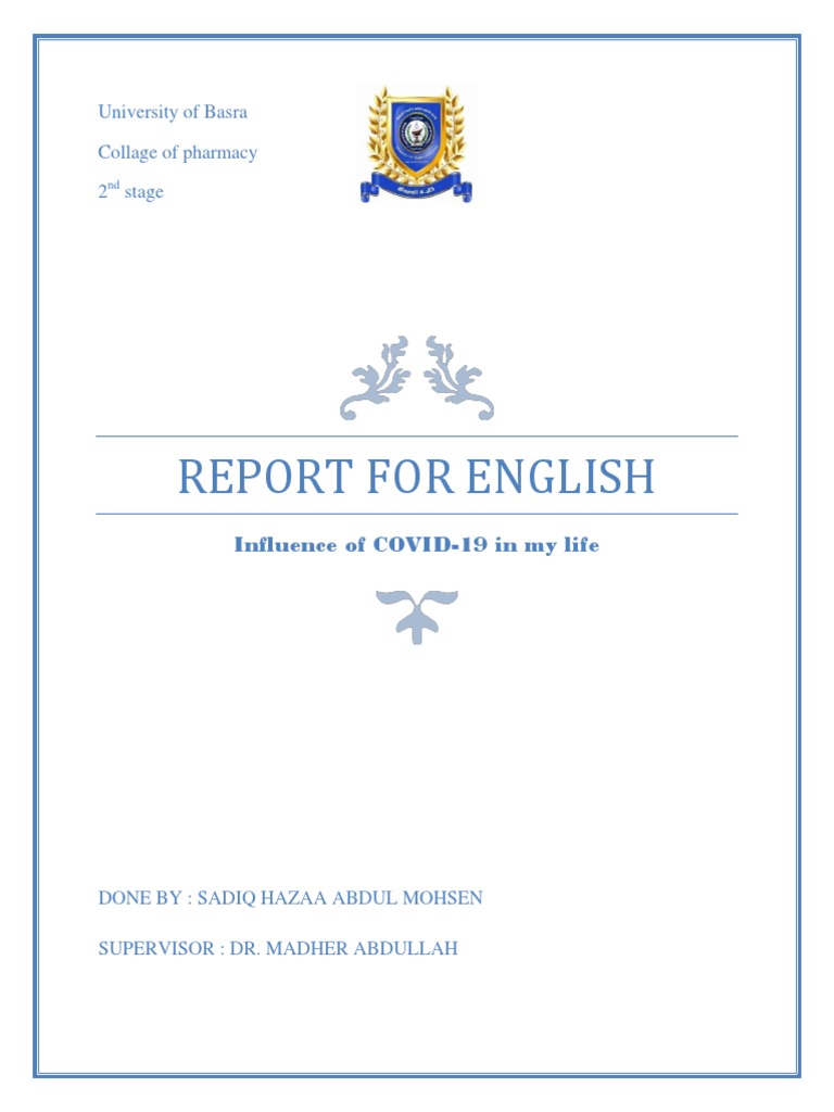 Report For English | PDF | Health Sciences | Public Health